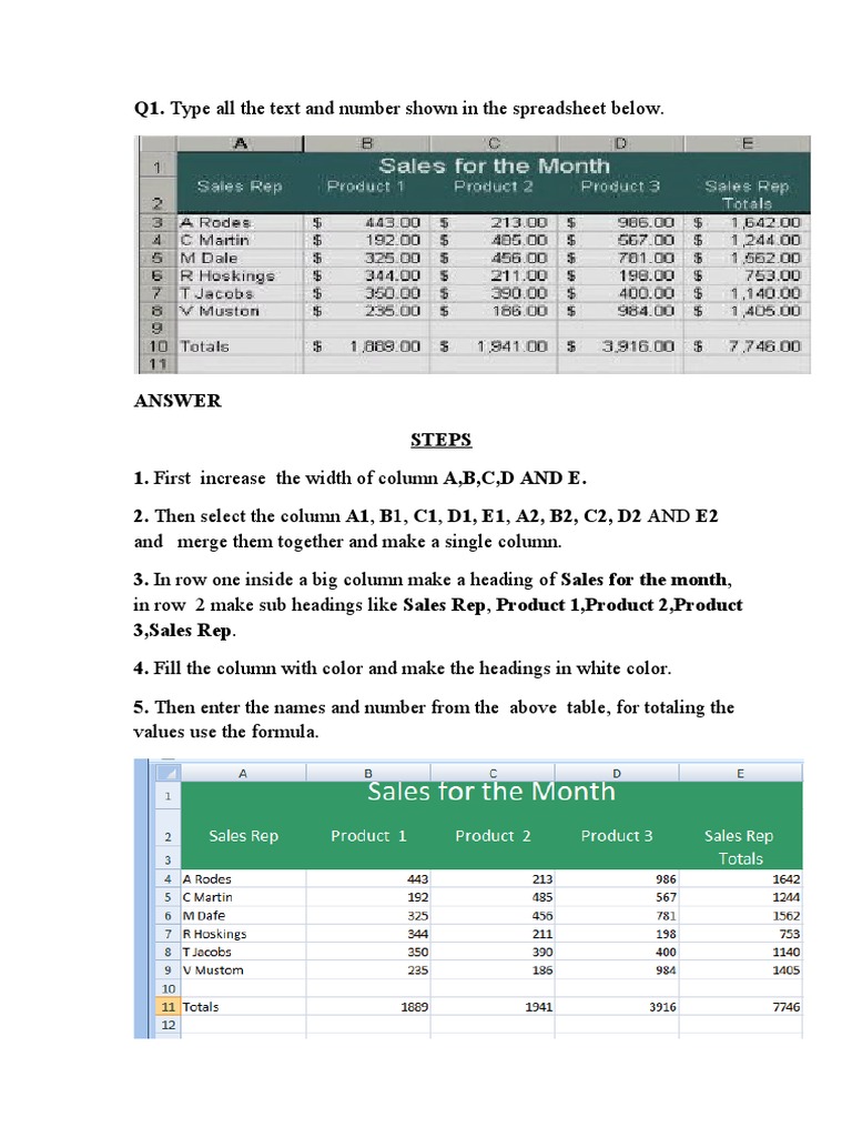 Excel Classwork | PDF | Spreadsheet | Chess