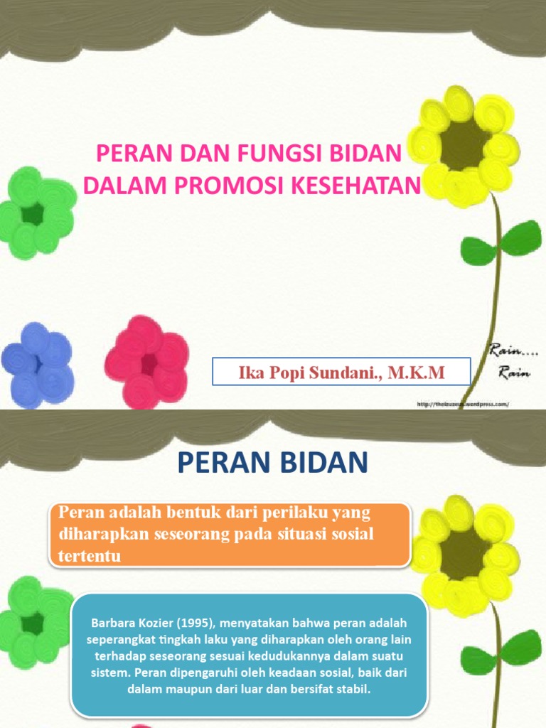 15 Peran Dan Fungsi Bidan Dalam Promosi Kesehatan Pdf