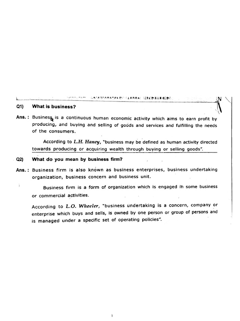 Befa Unit-1 | PDF Befa Unit-1 | PDF