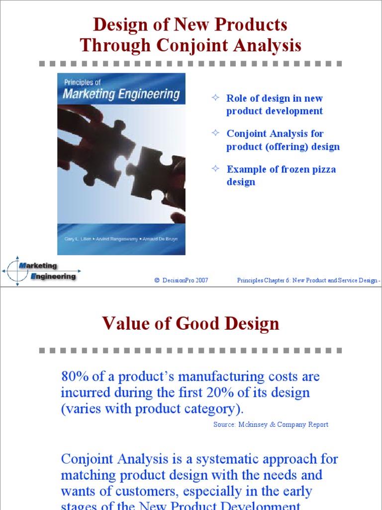 Principles - Ch6 - New Product and Service Design | PDF | Utility | Pizza