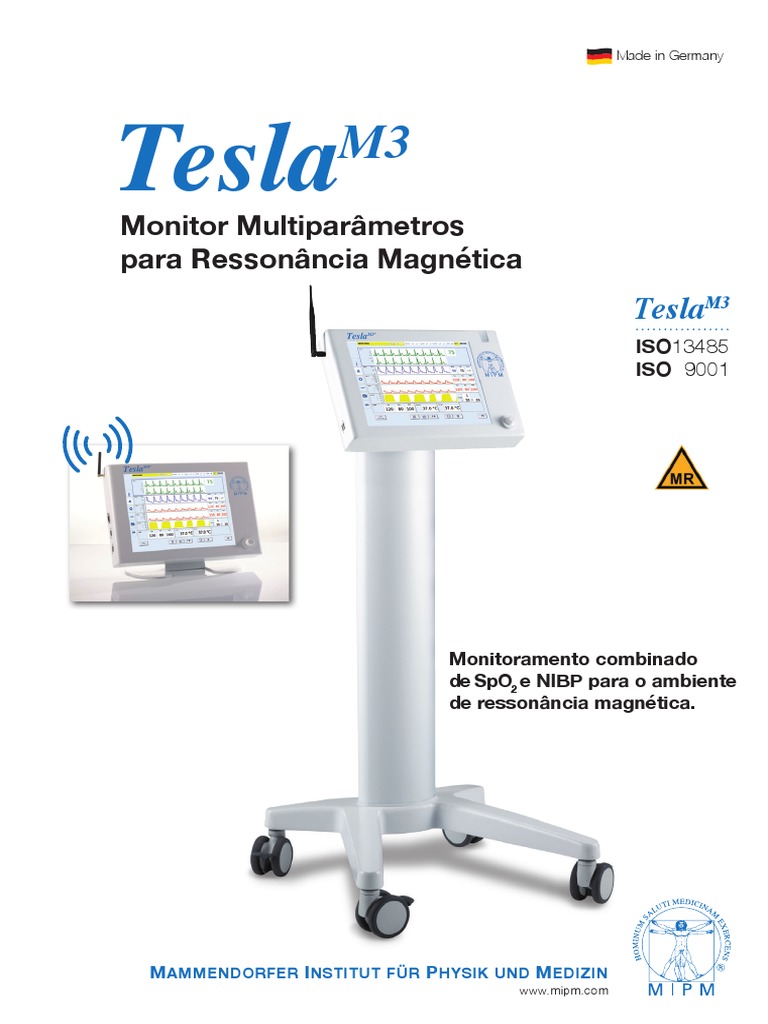 Monitor Multiparametro Tesla m3 Mipm | PDF | Computadores