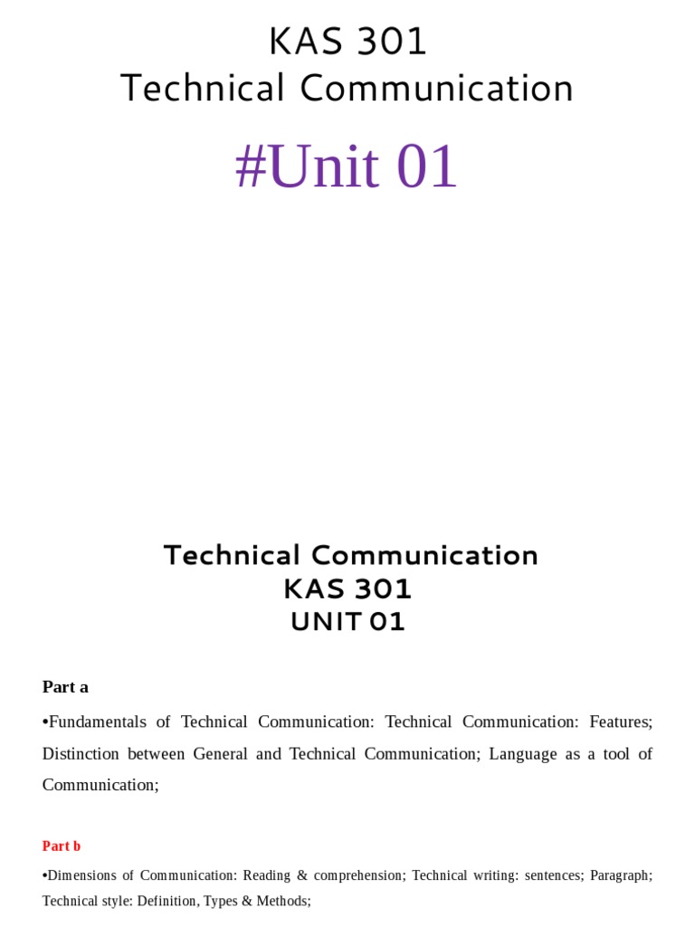 Technical Communication | PDF | Communication | Technical Communication
