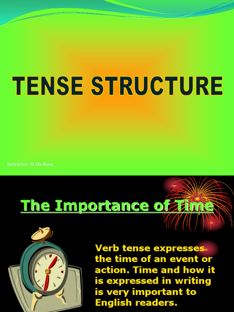 Tense Structures in English | Download Free PDF | Grammatical Tense | Verb