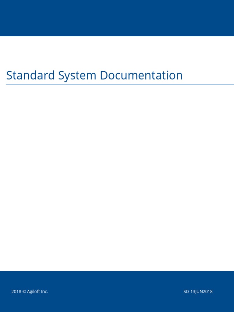 Standard System Documentation in PDF | PDF | Icon (Computing) | Active Directory