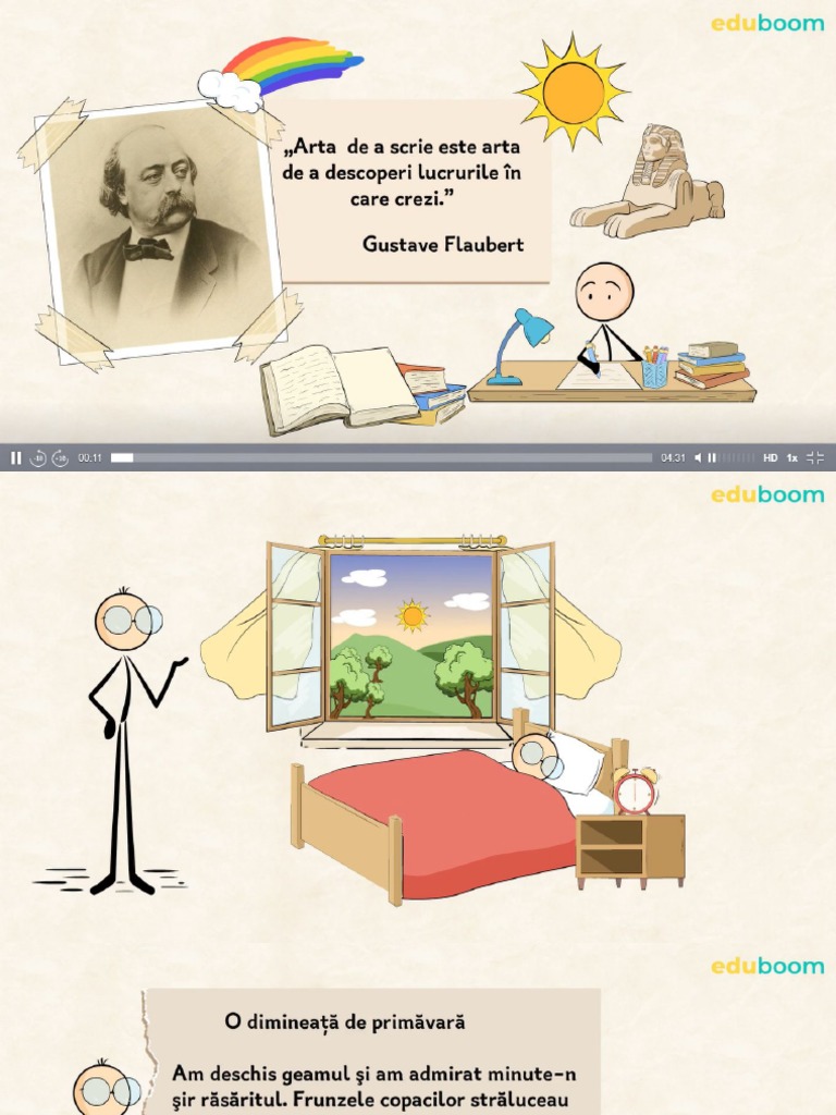 Cls. A 5-A Redactarea Unui Text Descriptiv | PDF