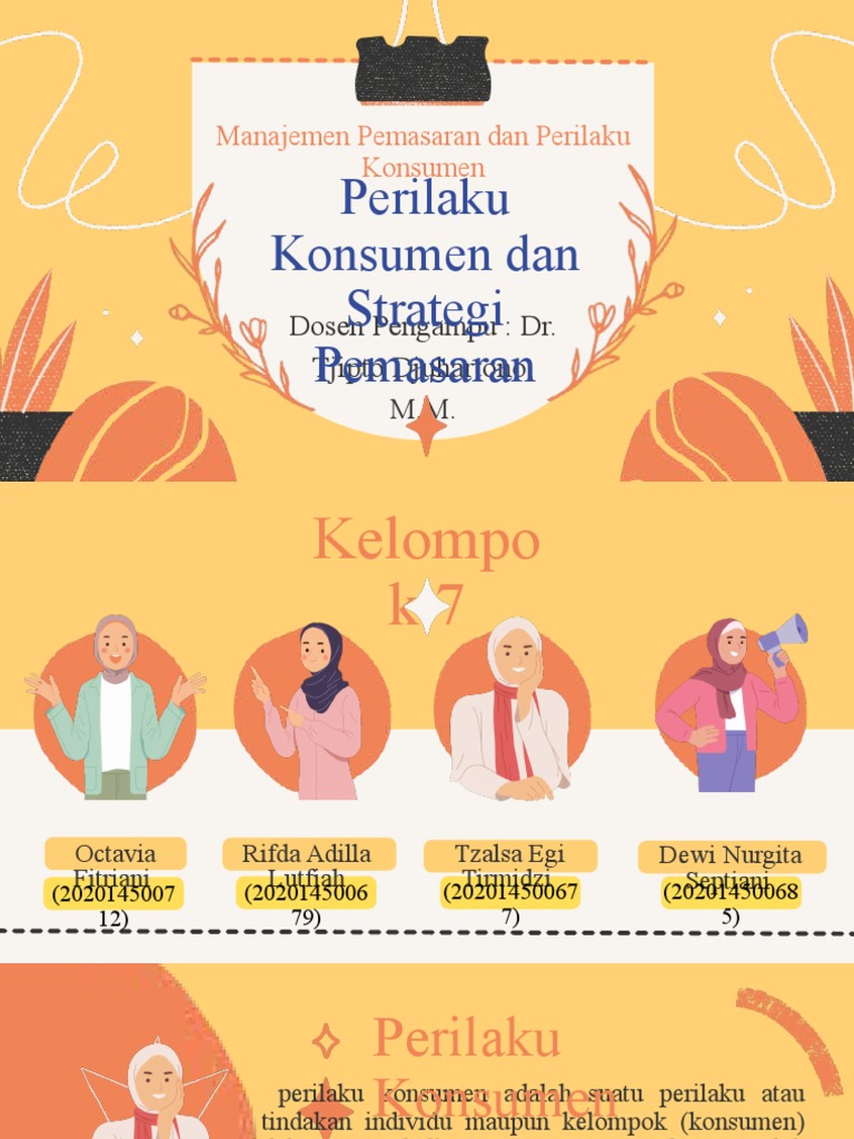 Perilaku Konsumen Dan Strategi Pemasaran | PDF