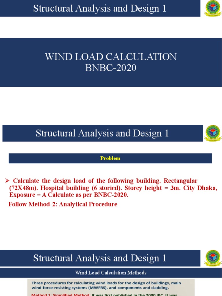Wind Load Calculation F | PDF | Structural Analysis | Windward And Leeward
