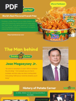 Jose Magsaysay Jr.: Founder of Potato Corner | PDF | Franchising | Brand