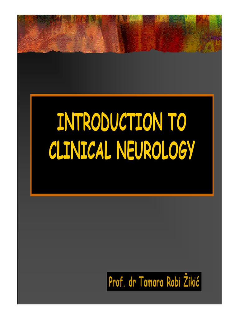 Overview of Clinical Neurology | PDF | Peripheral Neuropathy ...