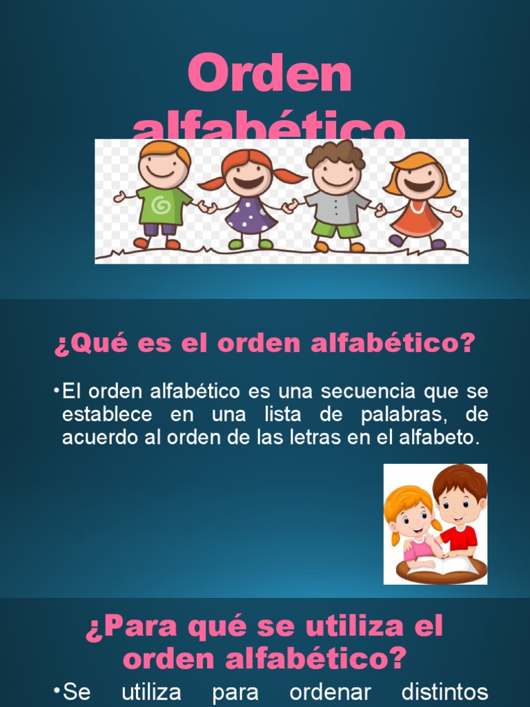 Orden alfabético (1) | PDF