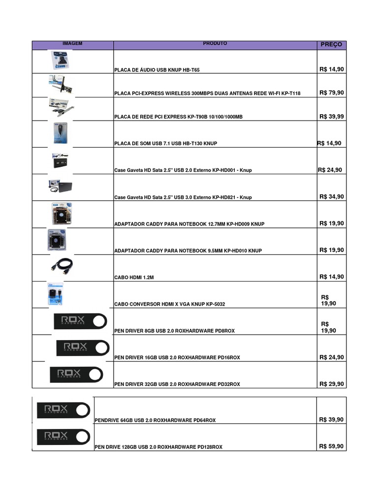 CATÁLOGO ANCIENT 2023 - Original | PDF | Computer Hardware | Computer Engineering