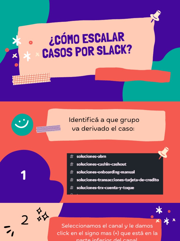 ¿Cómo Escalar Casos Por Slack | PDF