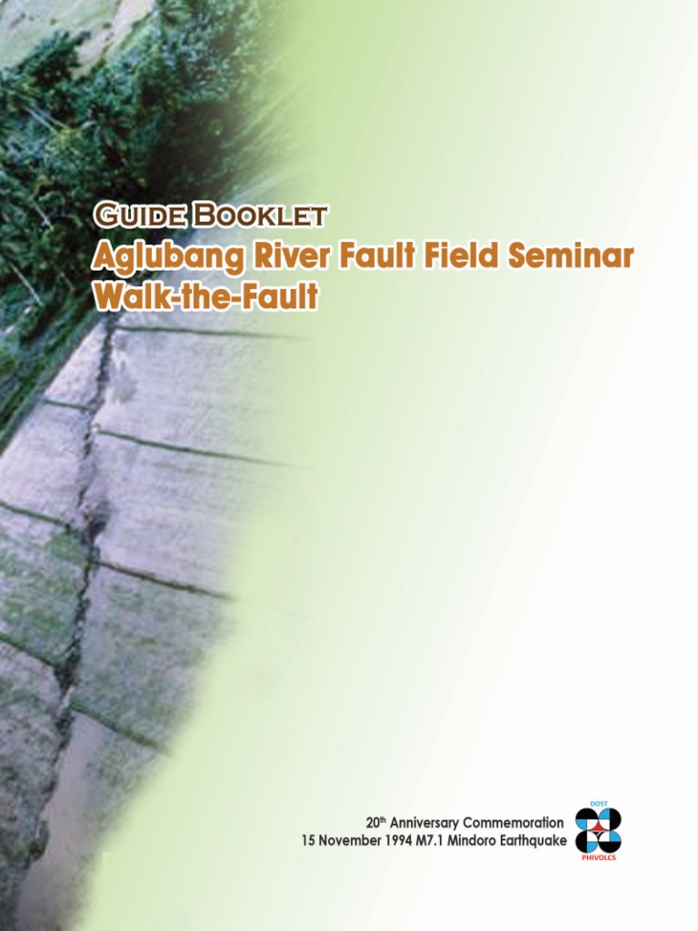 Fieldguide Aglubang River Fault 2014 | PDF