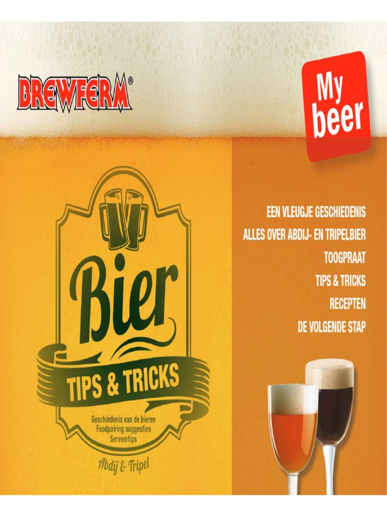 Abdijbier Geschiedenis en Recepten 2 | PDF