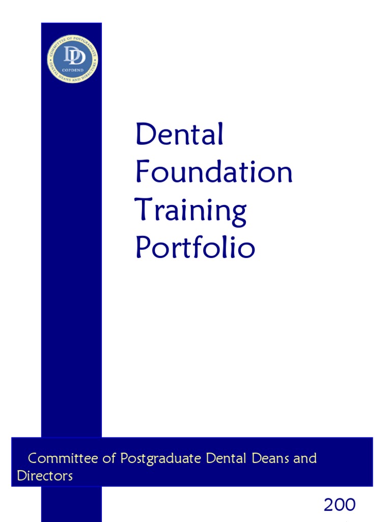 Dental Foundation Programme Year 2 | PDF | Caregiver | Intravenous Therapy