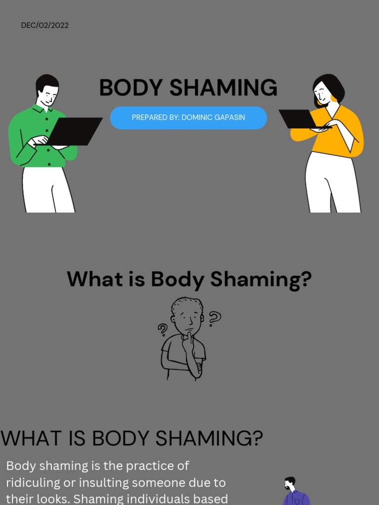 Body Shaming | PDF | Self Esteem | Body Image