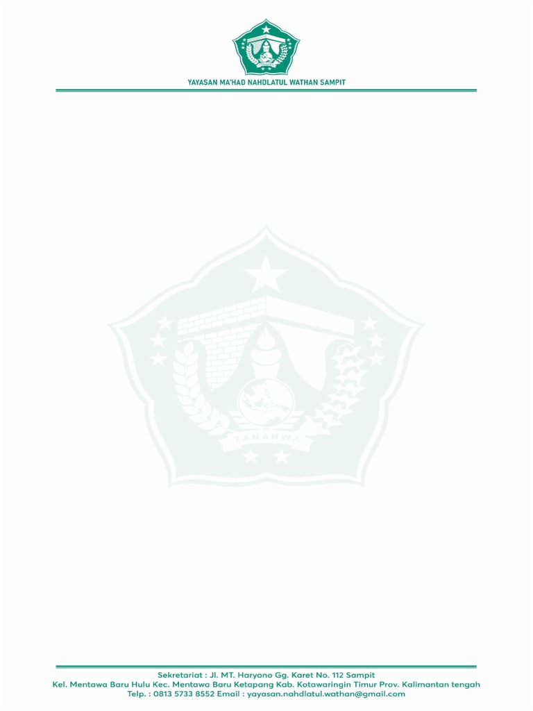 Master Kop Yayasan | PDF