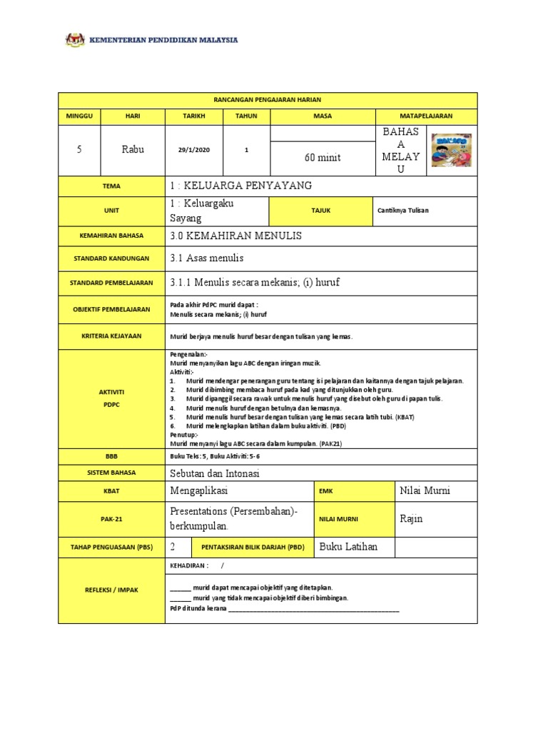 RPH BM THN 1-Unit 1 (M5) | PDF