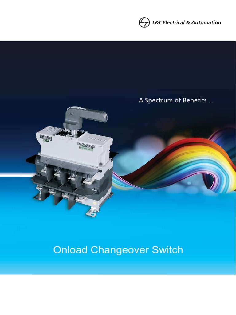 C-Line - Changeover Switches - Catalogue | PDF | Fuse (Electrical) | Switch