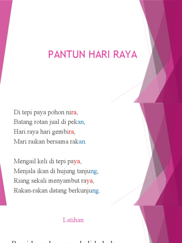 Pantun Hari Raya | PDF