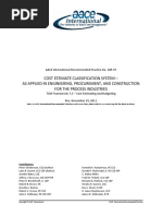 AACE-Nº-18R-97 - Estimated Cost Classification System PDF | PDF ...