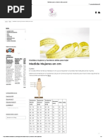 Medidas y patrón para mandil | PDF