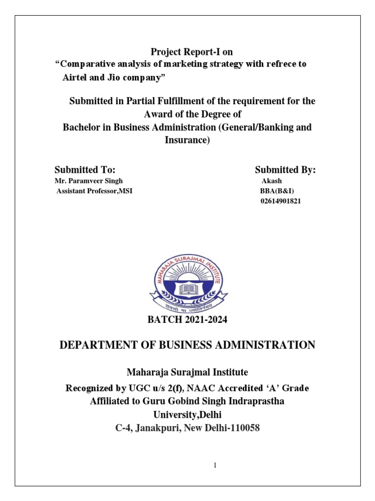 AKASH Final MPR | PDF | Business | Telecommunications