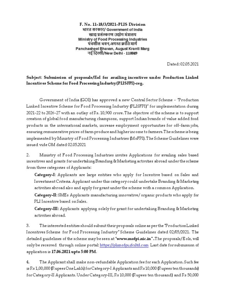 Rev Eoi Circular Plis 1 Pdf Economies Business