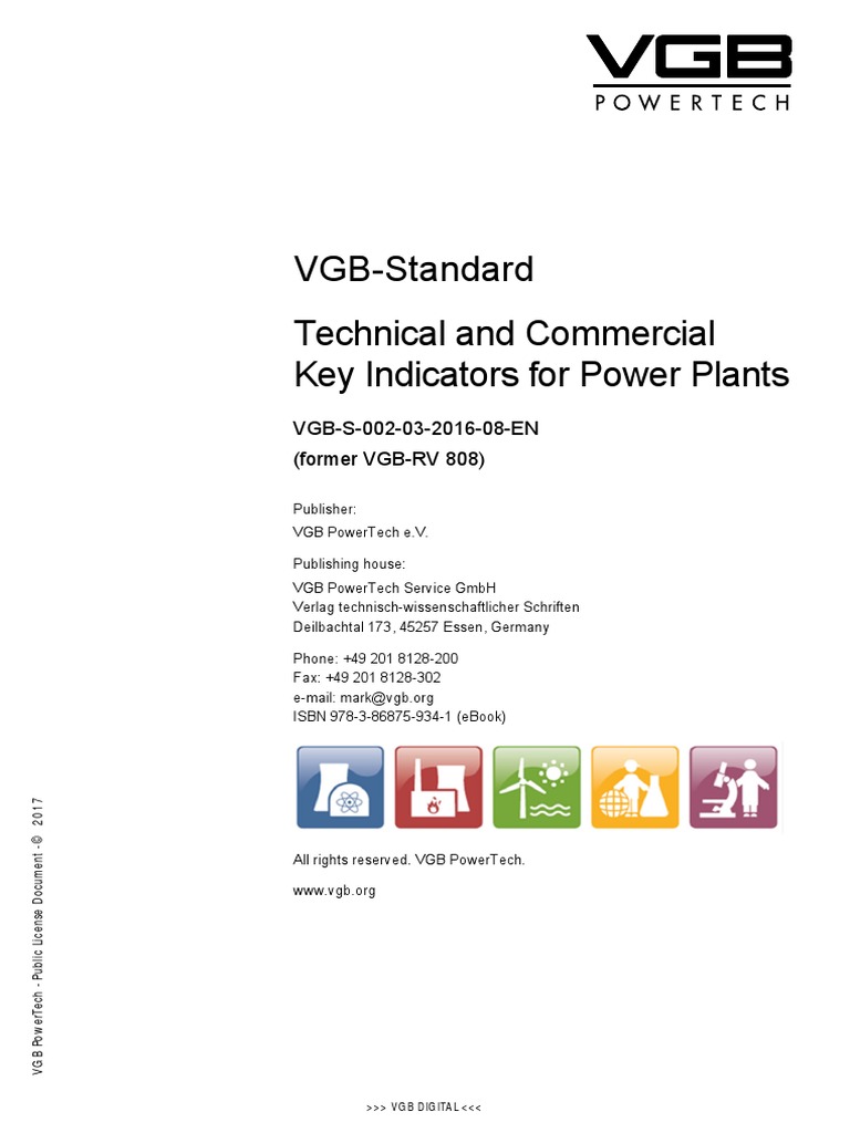 VGB-S-002-03-2016-12-EN (Public License) | PDF | Cogeneration | Copyright