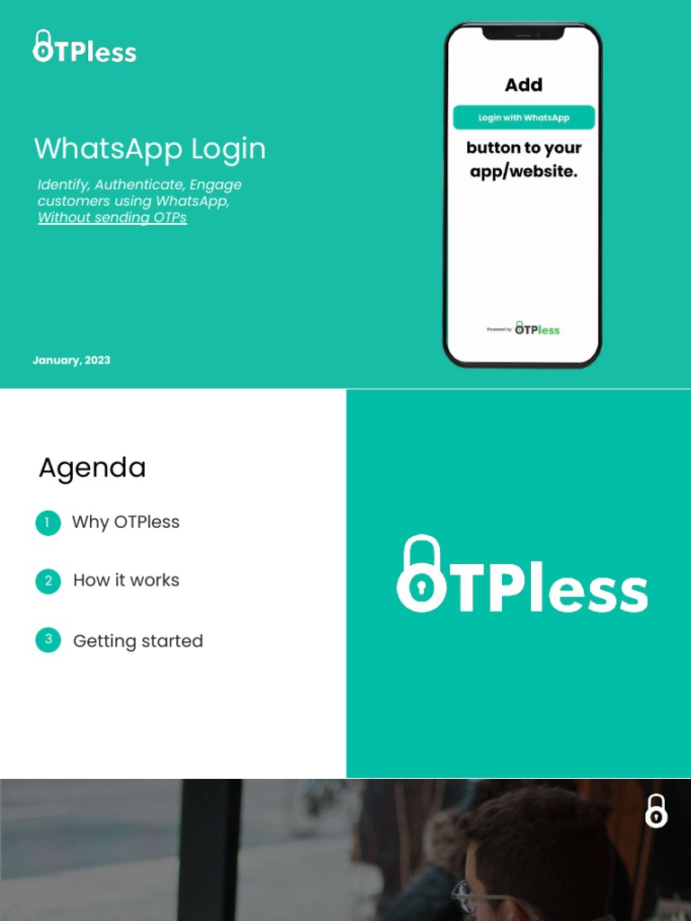 WhatsApp Login by OTPless | PDF | Mobile App | Information Technology ...