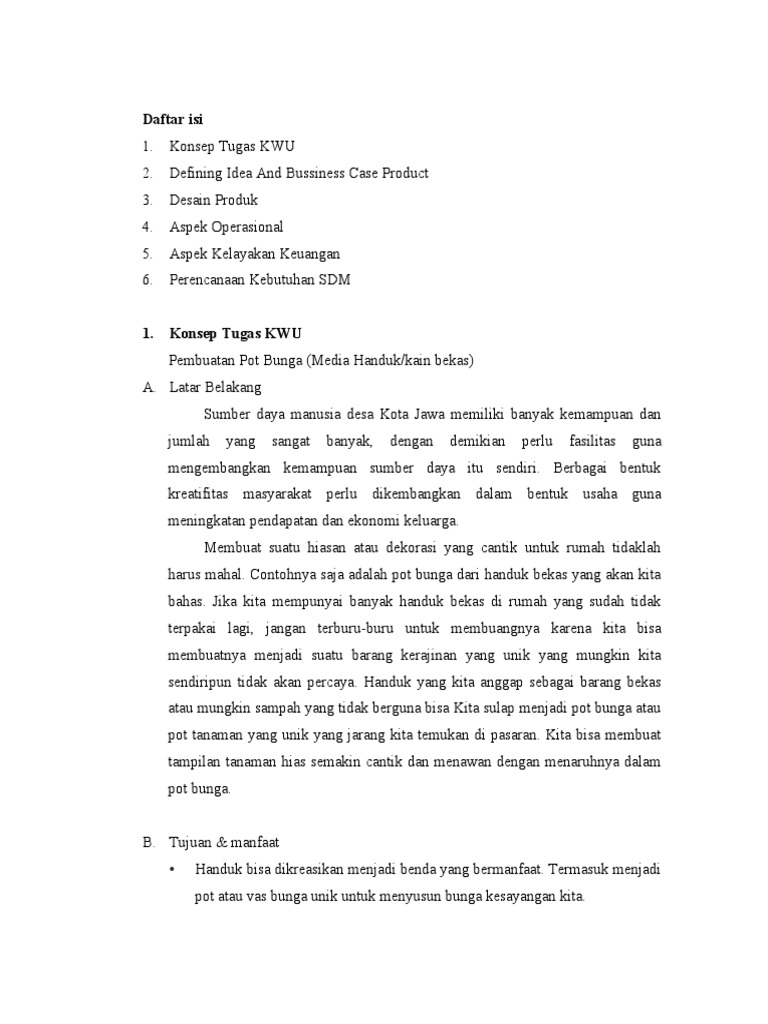 Point PPT KWU - K3 | PDF