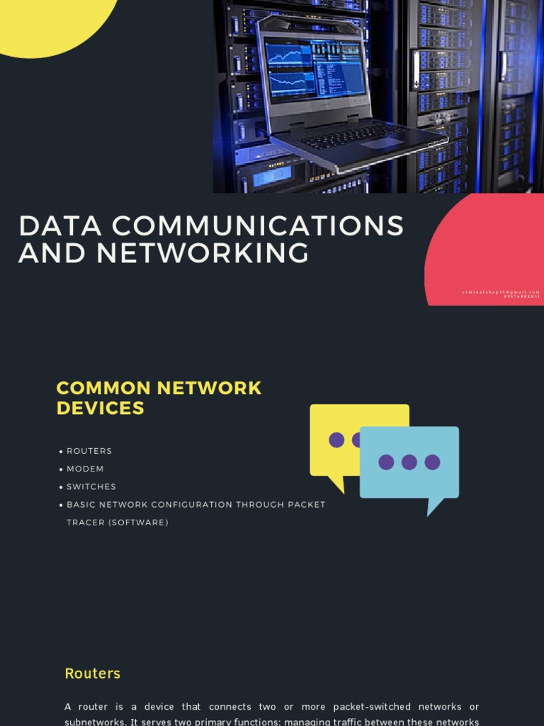Data Communications and Networking | PDF