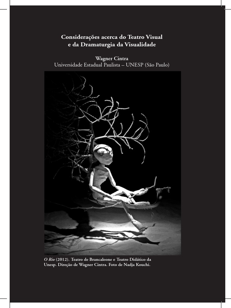 Considerações Acerca Do Teatro Visual e Da Dramaturgia Da Visualidade ...