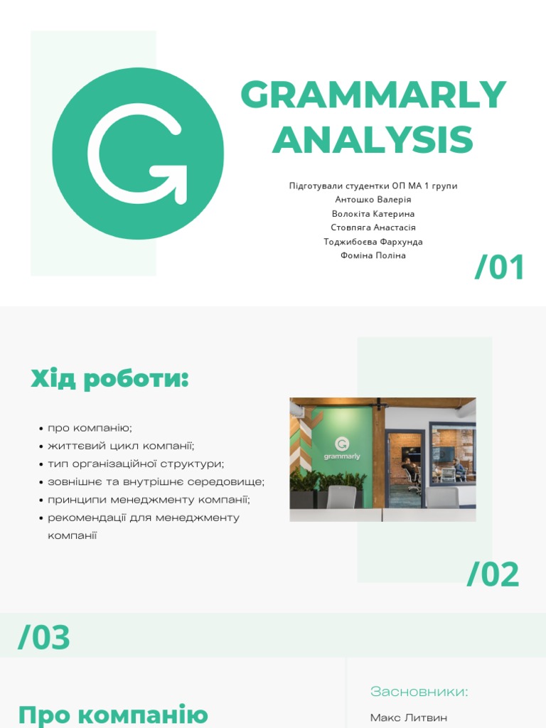 Grammarly Analysis | PDF