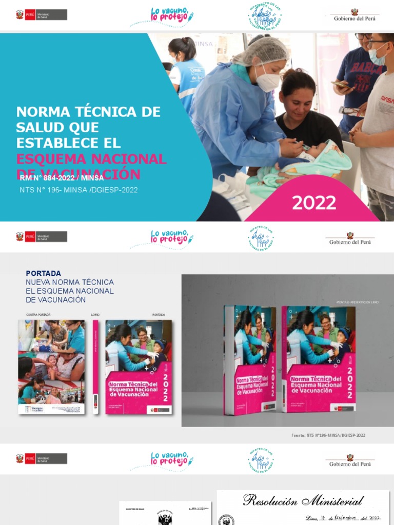 NTS Esquema de Vacunación - DMUNI - N 196 -MINSA -DGIESP 2022 | PDF ... NTS Esquema de Vacunación - DMUNI - N 196 -MINSA -DGIESP 2022 | PDF ...