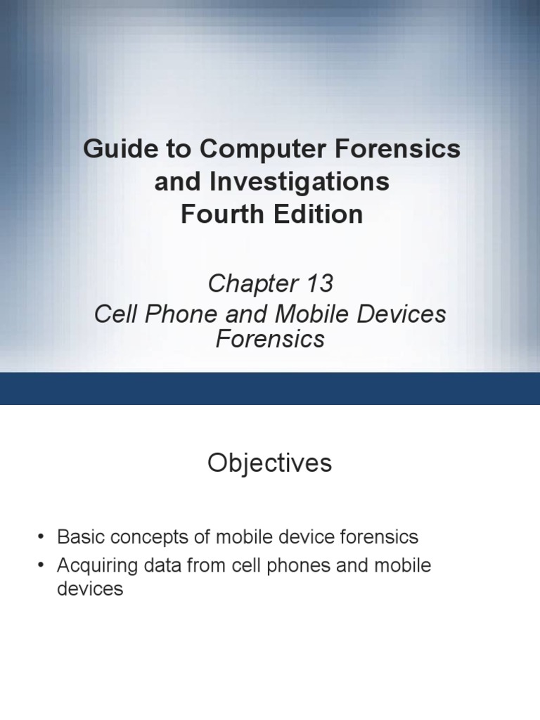 Mobile Forensics | PDF | Personal Digital Assistant | Mobile Phones