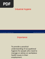Industrial Hygiene PPT | PDF | Occupational Hygiene | Hazards