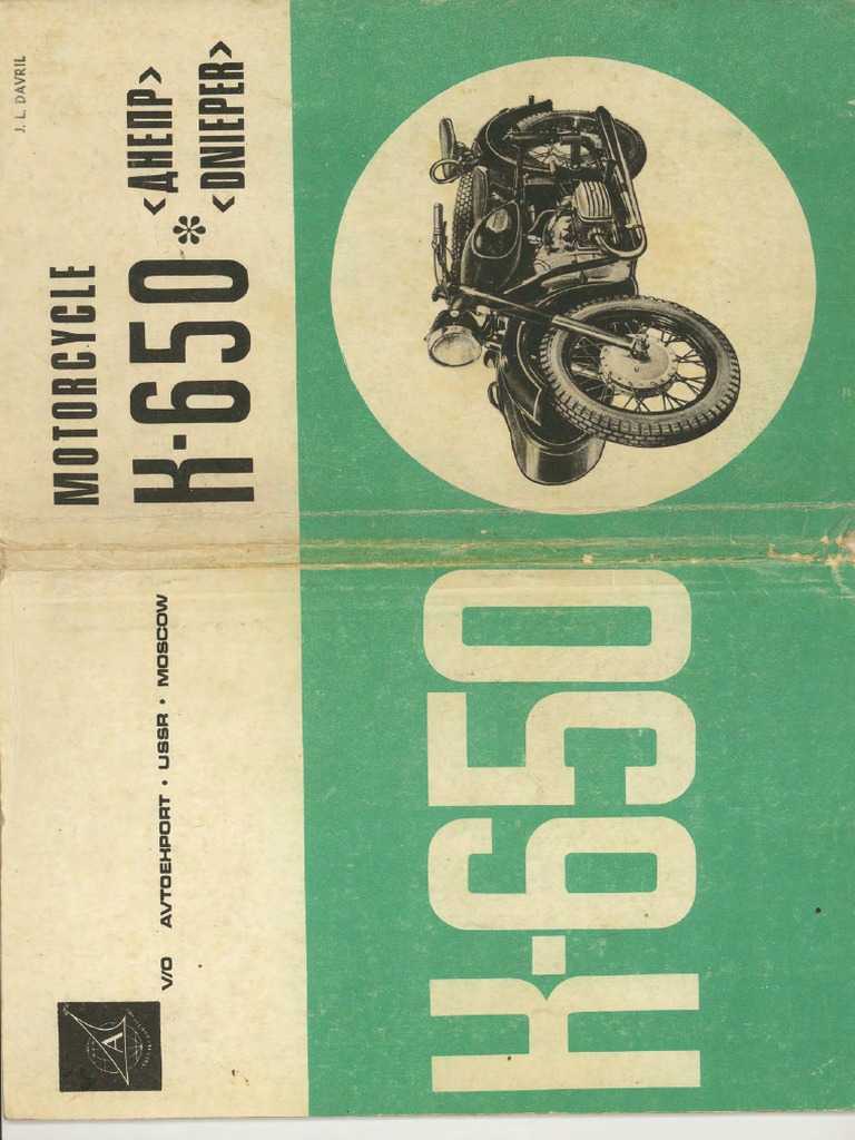 DNEPR K-650 Manual | PDF