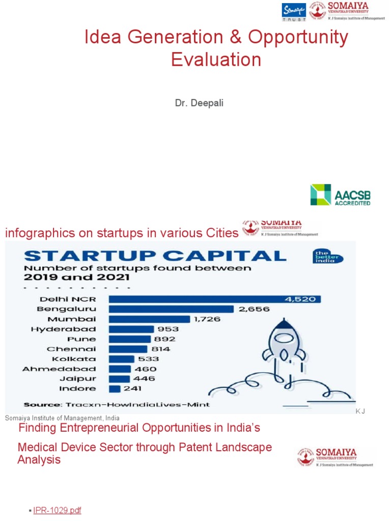 Idea Generation & Opportunity Evaluation | PDF | Entrepreneurship ...