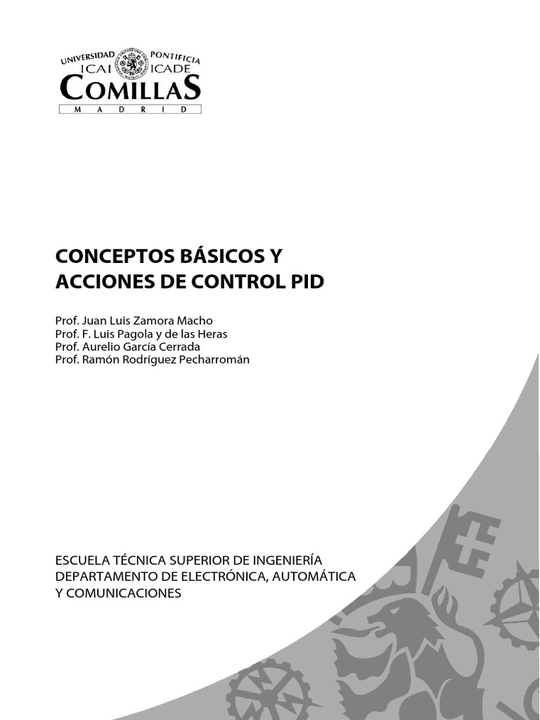 Conceptos Básicos Y Acciones de Control Pid | Descargar gratis PDF | Sistema de control ...