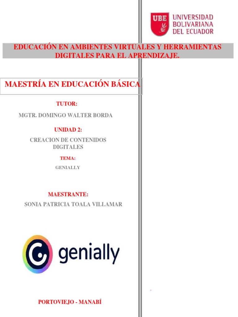 TAREA 2 Genial - Ly | PDF