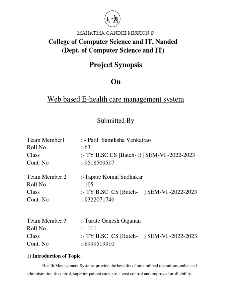 Ehealcare | PDF | Information Technology Management | Computing