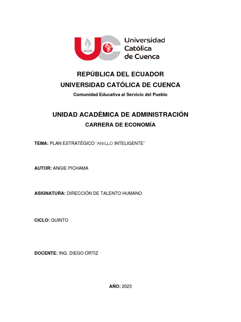 Planificacion Estrategica Angie Pichama | PDF | Sustentabilidad | Marketing