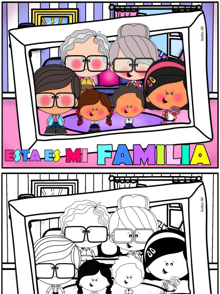 Plan Esta Es Mi Familia Abc | PDF | Evaluación | Aprendizaje