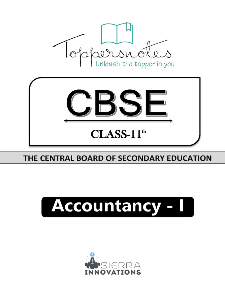 Basics of Accounting for Class 11 | PDF