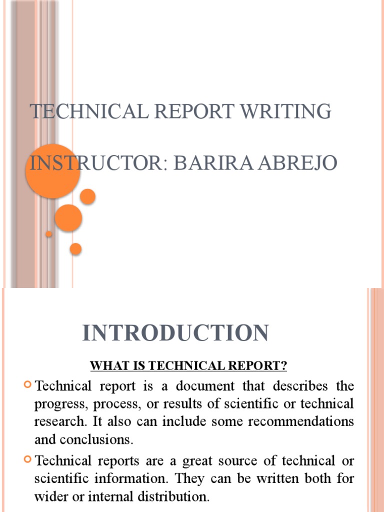 Essentials of Technical Report Writing: A Comprehensive Guide to Elements, Structure, Style, and ...