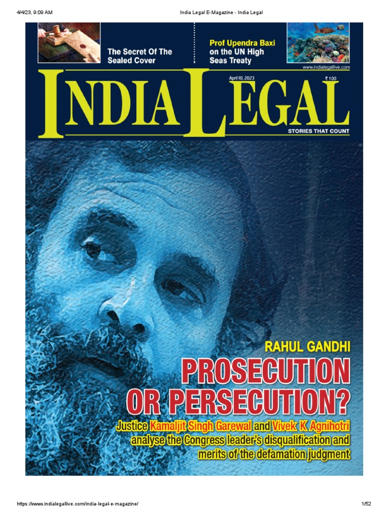 India Legal 1 | PDF