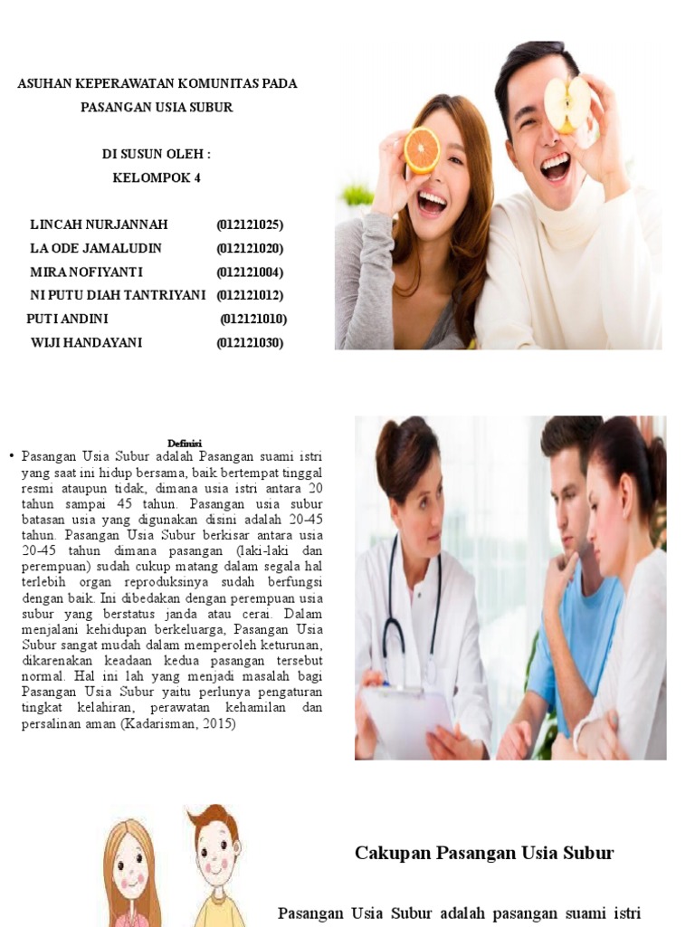 PASANGAN USIA SUBUR Rev | PDF