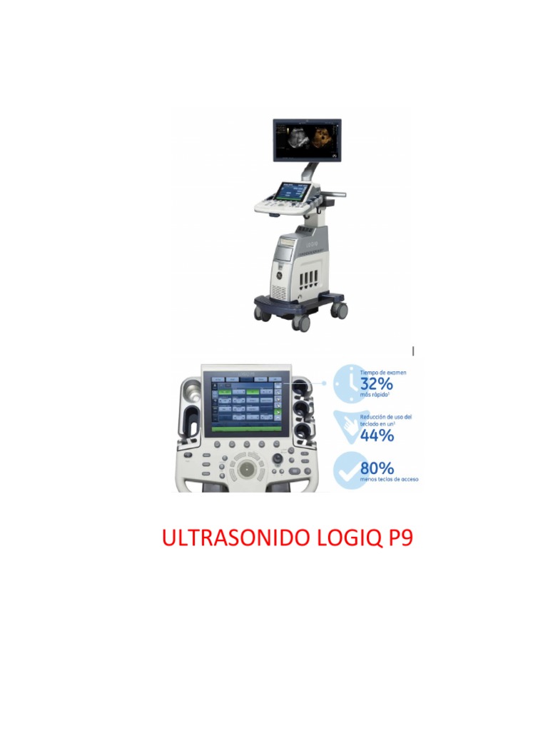 Ultrasonido Logiq P9 | Descargar gratis PDF | Ultrasonido | Medicina ...