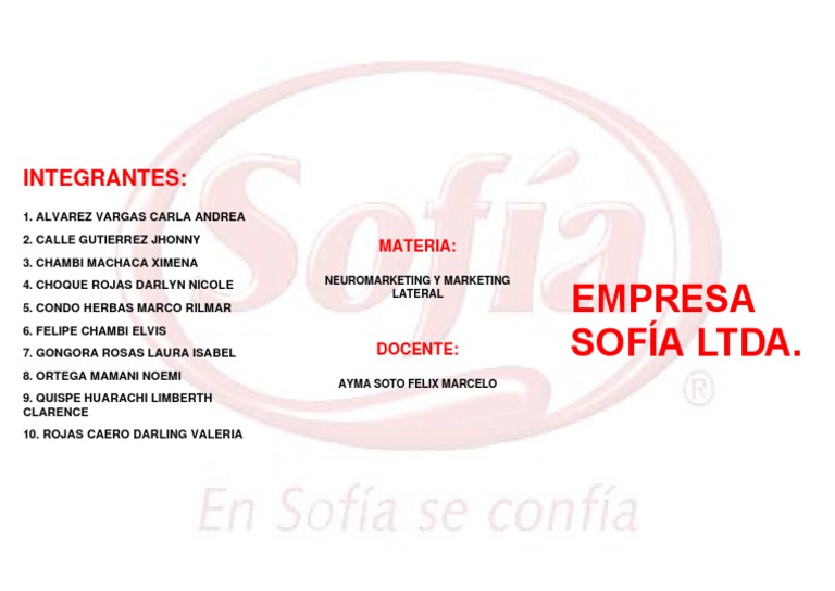Empresa Sofía | PDF
